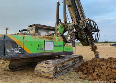 China Alta viruta usada eficiente Rig Borehole Drilling Machine KR90C Carter Chassis en venta