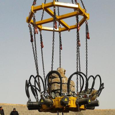 China Cabeça Redonda Hidráulica Quebra-Estacas Escavadeira Máquina de Corte a Martelo for sale