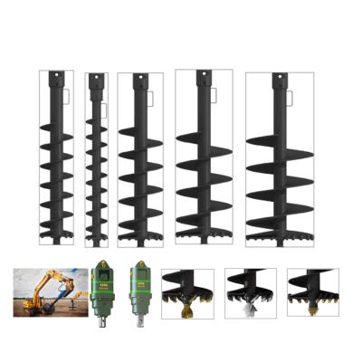 China Hydraulic Ground Earth Auger Drive Drill For Excavator Skid Steer Backhoe for sale