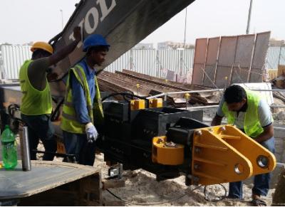 China Braço telescópico KM220 Clamshell Lança de longo alcance à venda