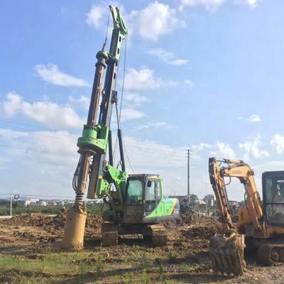 China 60 KN.M Torque Hydraulic Bore Pile Machine Rotary Mobile Drilling Rig 2700mm for sale