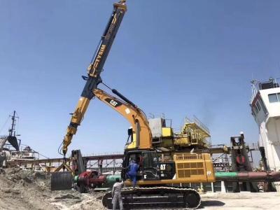 China Gabelstapler-Bagger Clamshell Telescopic Arm fertigte niedrige Durchfahrtshöhe KM220 besonders an zu verkaufen