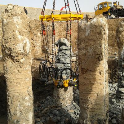 China Customized Color Hydraulic Pile Breaker 34.3 MPa Pile Foundation Machine for sale