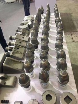 China 3050 Rock Bullet Teeth Forging Processing Type Round Shank Chisel for sale