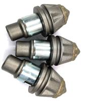 China 3050 Rock Bullet Teeth Forging Processing Type Round Shank Chisel for sale