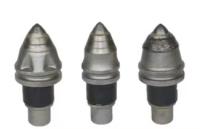 China 3050 Rock Bullet Teeth Forging Processing Type Round Shank Chisel for sale