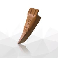 China Forging Drill Rig Part Flat Drill Bucket Teeth Cutting Angle Carbide for sale