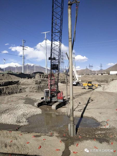 Highly Recommended Stone Column Equipment Steel Material Electric Vibroflot for construction