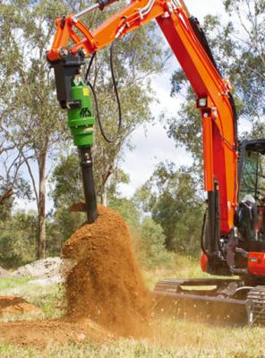 China Multi Functional Hydraulic Earth Digger Flow 70-150 Lpm Torque 2717-8152 Nm for sale