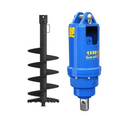China Efficient Hydraulic Earth Auger 80-240 Bar Pressure for sale