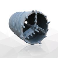 China Precision Customized Core Rock Drilling Bucket For Construction Drilling for sale