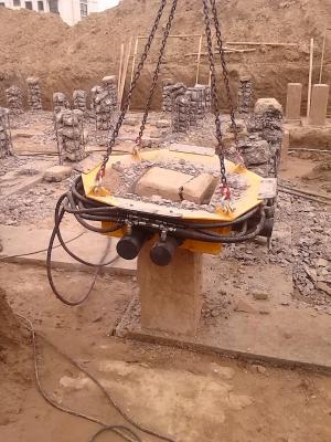 Cina quadrato idraulico 0.8t concreto dell'interruttore del mucchio 280Kn di 400mm in vendita