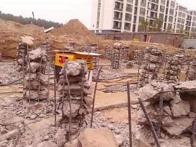 Cina quadrato idraulico 0.8t concreto dell'interruttore del mucchio 280Kn di 400mm in vendita