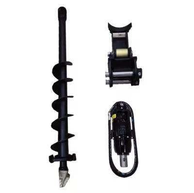 China CE / ISO Backhoe Excavator Attachment Hydraulic Earth Auger Drill for sale