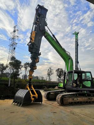China Professional Supplier Custom Bucket Capacity Excavator Long Reach Boom Clamshell Telescopic Arm for sale