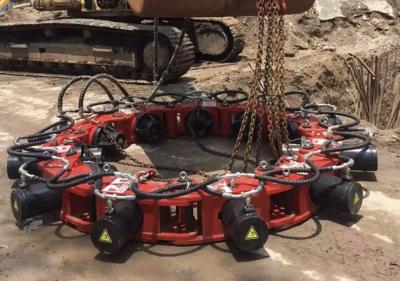Cina Fabbrica di vendita diretta Spaltatore di pile per cemento Spaltatore di pile montato Spaltatore idraulico di pile in vendita