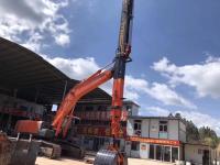 China Extendable Clamshell Telescopic Arm For Deep Digging for sale