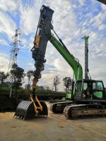 China Extendable Clamshell Telescopic Arm For Deep Digging for sale