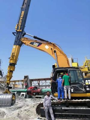 China Empfohlene Gräberkapazität ≥ 36 t Teleskop-Klammschalenarm mit Reichweite maximale Gräbertiefe 6400 mm zu verkaufen