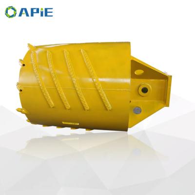 China High Quality Rotary Drilling Tools 1500mm Drilling Bucket Core Barrel With Bullet Teeth for sale