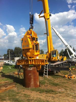 China Excavator Pile Driving Machine Vibro Hammer for Road Bridge Construction for sale