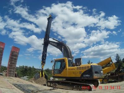 China Maximize Your Excavator's Performance with 5.6t Clamshell Telescopic Arm Max. Hoisting Height 5770mm for sale
