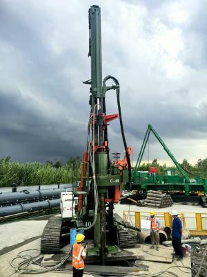 China 268 KN Jet Grouting Drilling Rig Equipment For Ground Improvement Tasks for sale