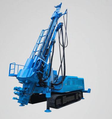 China Jet Grouting Drilling Rig with 400 L Hydraulic Oil Tank 119 KW Diesel Engine and Pivoting +/-10° for Soil Improvement for sale