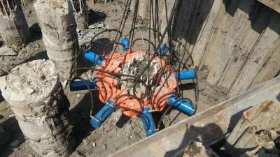 China Hydraulic Pile Breaker with 300MM Max Cylinder Trip 300KN Max Thrust for 1000-1150mm Pile Diameter Range for sale