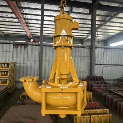 China High pressure continuous slurry circulation Slurry Mud Pump with Suction and Discharge Hose for sale