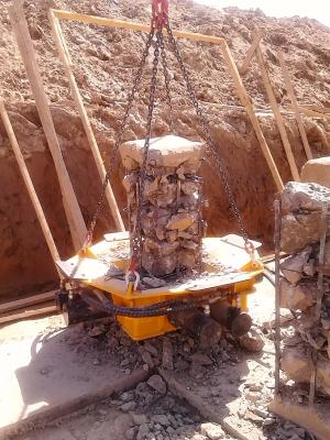China Modular Hydraulic Square Pile Breaker Low‑Noise Square Pile Head Cutter for sale