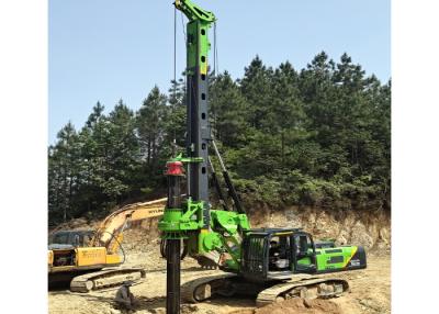 China 64m 51m Rotary Auger Bored Piles Borehole 220kNm Hydraulic Rotary Drilling Rig for sale