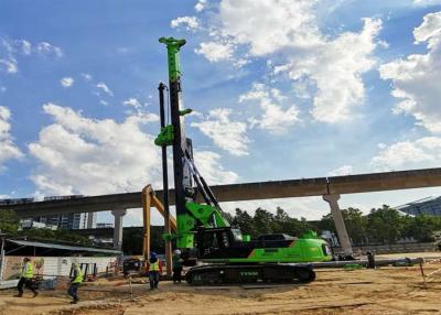 China 51m 220kNm Hydraulic Rotary Piling Rig Auger Drilling Machine 34.3MPa for sale