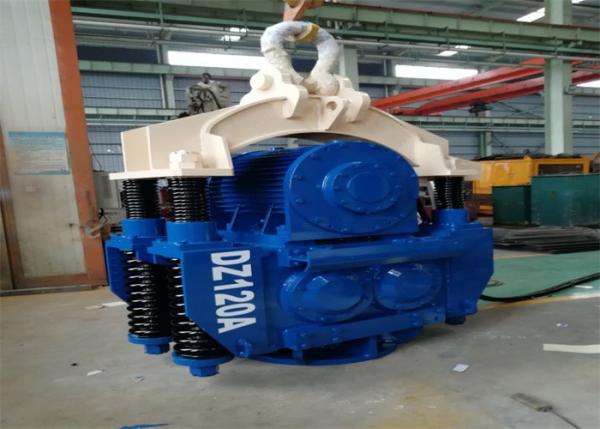 10.5mm 600NM Electric Vibro Hammer Crane 70t Crane Excavator Mounted Vibratory Pile Driver