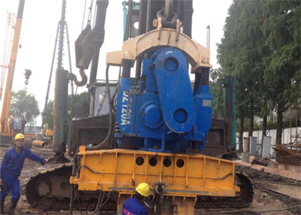 10.5mm 600NM Electric Vibro Hammer Crane 70t Crane Excavator Mounted Vibratory Pile Driver