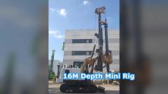 16M Depth Mini Piling Rig Power