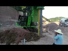 26rmp 1.8M Hydraulic Pile Machine Rotary Auger Crawler Excavator Drilling