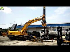 Durable 20m 1100mm 50KNm Hydraulic Crawler Drill Machine Rotary Piling Rig