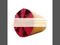 3730 M Ercavaton Diameter and 1m Stepover Deep Foundation Equipment with 6*45kw Main Drive Power
