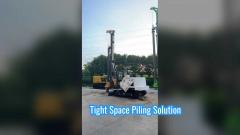 Mini Piling Rig Precise Foundation Drilling
