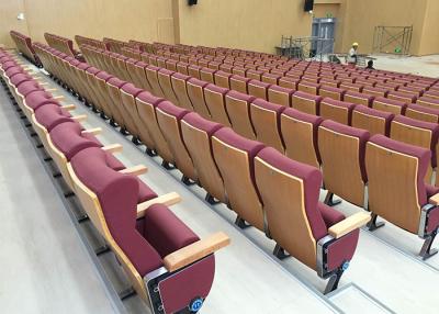中国 カスタマイズされた商業劇場の着席の金属フレームの学校の会議室の講堂議長を務める 販売のため