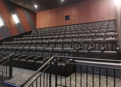 China VIP van de het Theaterplaatsing van de stoffenstoffering Commercieel de Stoelmeubilair van Bioskooprecliner Te koop