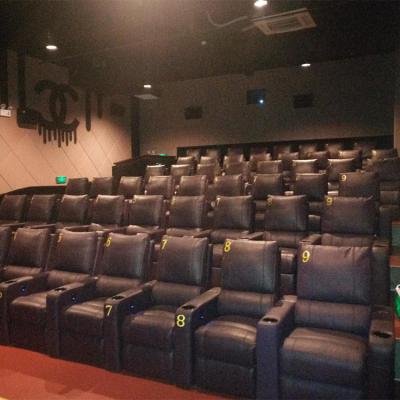 中国 贅沢な商業映画館の座席は自動リクライニングチェアの椅子に革を張る 販売のため