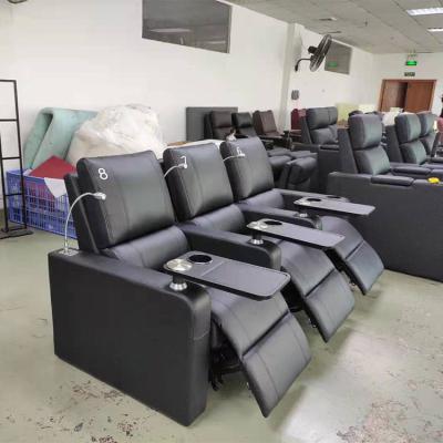 Cina I sedili commerciali di lusso del cinema rivestono di pelle le sedie automatiche del Recliner in vendita