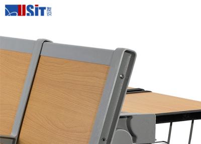 Cina Moderno semplice dello scrittorio piegante di alluminio dello studente e della mobilia di legno dell'aula della sedia in vendita