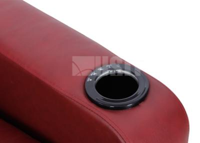 Cina USIT 580mm alzano la disposizione dei posti a sedere di Home Theater del Recliner con Seat densamente riempito ed indietro in vendita
