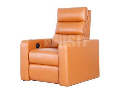 China Stilvolle Schaum-Home Theater-Sofa-Sitzplätze, Medien-Raum-stützendes Sofa mit Schwingkopflehne zu verkaufen