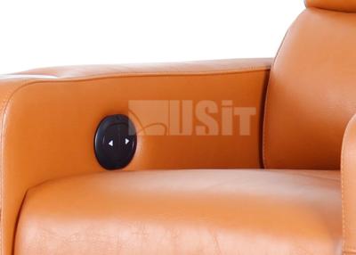 China Stilvolle Schaum-Home Theater-Sofa-Sitzplätze, Medien-Raum-stützendes Sofa mit Schwingkopflehne zu verkaufen