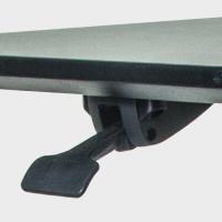 China Pneumatic Height Adjustable Standing Desk 71-110cm 4ft Sit Stand Table for sale