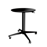 China Cast Aluminium Height Adjustable Computer Desk 740-1140mm 65kg Load for sale